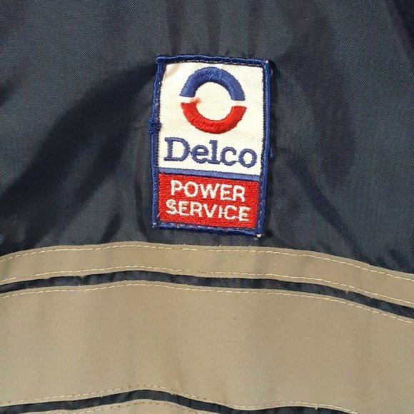 Delco | Jackets & Coats | Vtg 7s Delco Windbreaker Racing Garage ...